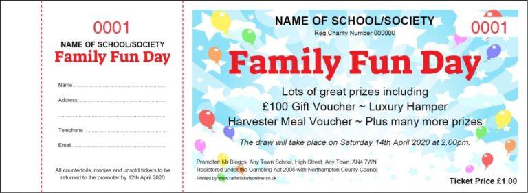 Colour Fun Day Raffle Tickets | Raffle Tickets Online