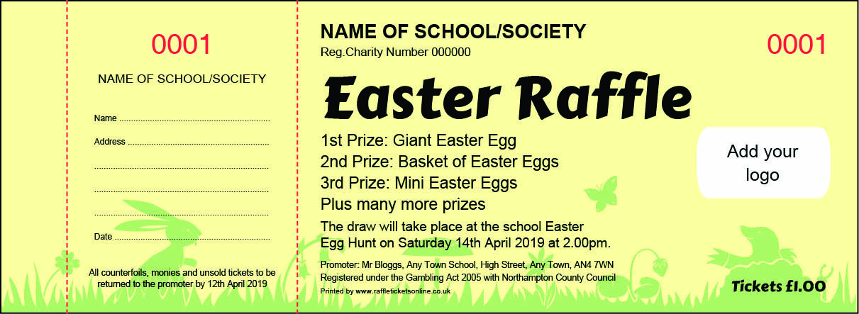 Easter Raffle | Raffle Tickets Online