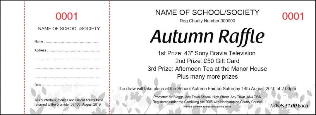Autumn Field – Raffle Tickets Online