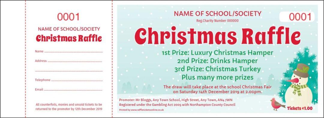 Christmas Raffle Tickets – Raffle Tickets Online